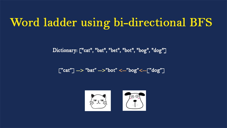 Word Ladder Using Bidirectional Bfs 